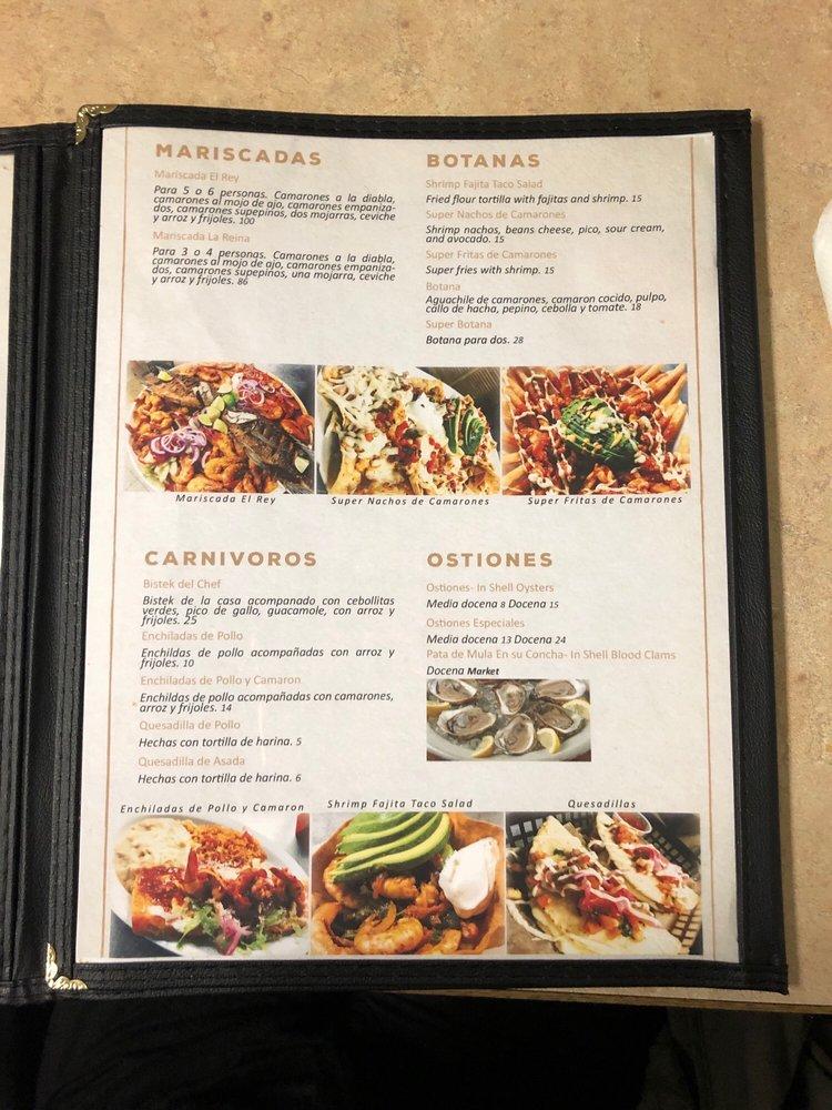 Menu at Isla del Mar South restaurant, Omaha, S 36th St