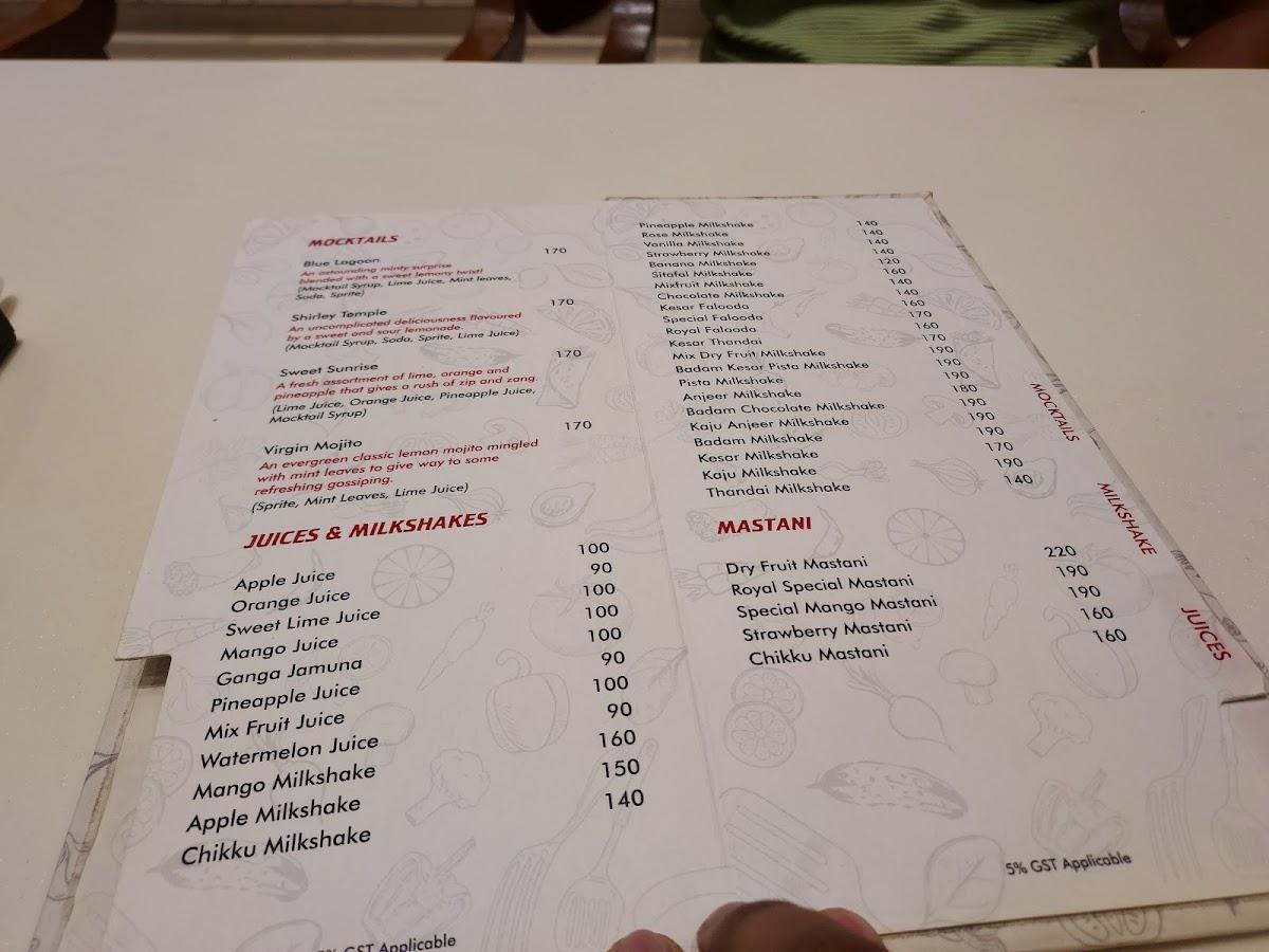 Menu at Atithi veg, Pune, NH 9