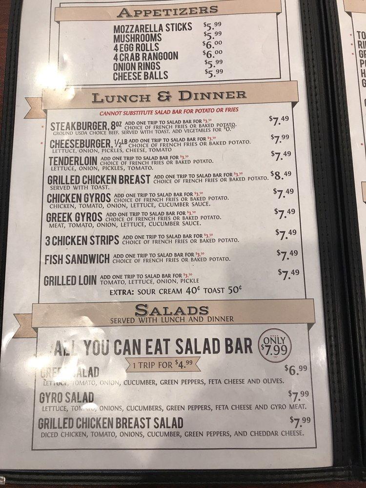 Menu at Winn's Pizza and Steakhouse Norwalk, Norwalk