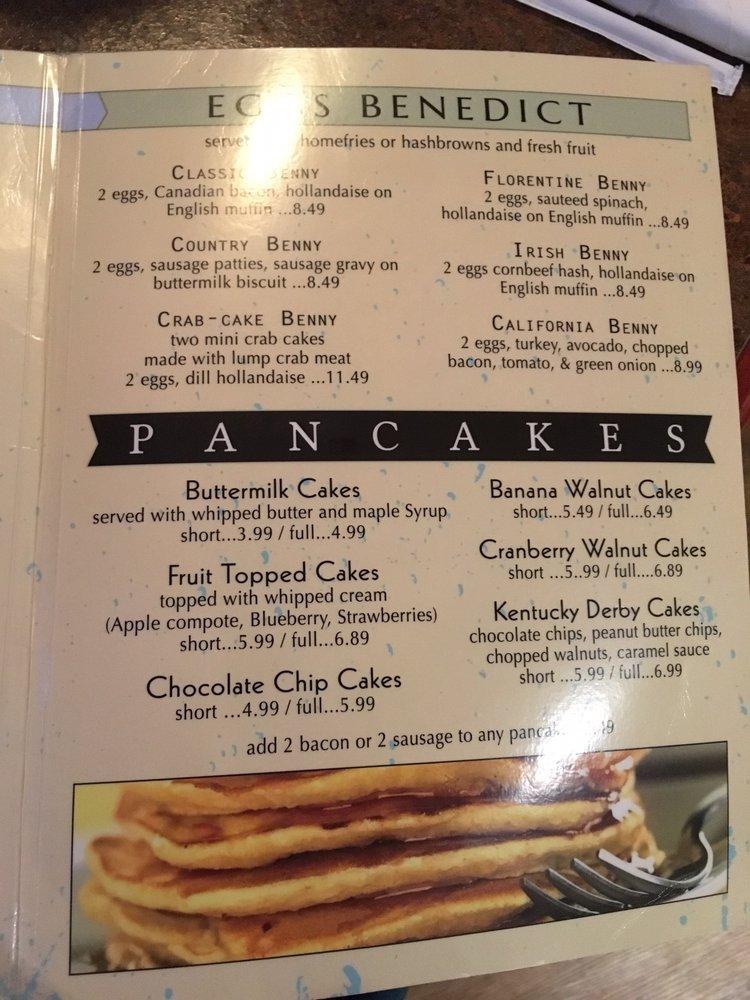 Menu at Blue Ridge Grill restaurant, Rochester, W Ridge Rd