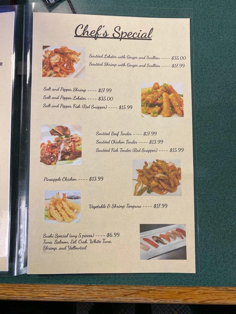 Carta del restaurante Imperial Buffet, Aberdeen