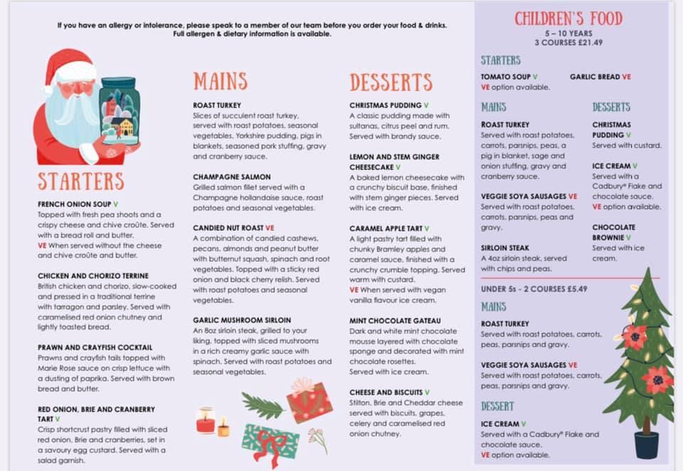 Menu at Cherry Orchard pub & bar, Barry