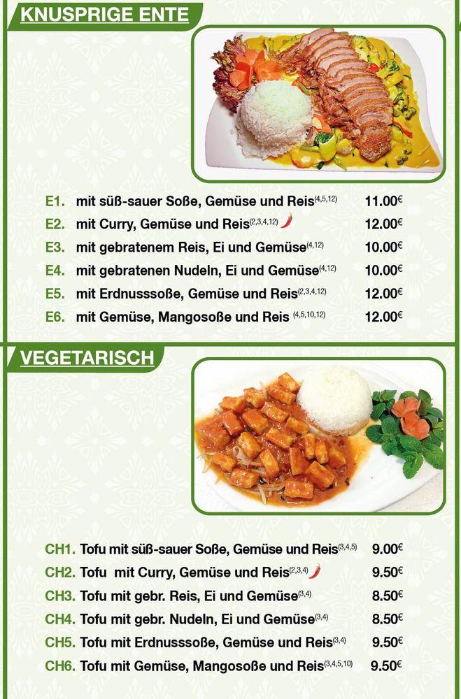 Menu at Lila South Vietnamese Restaurant, Kaiserslautern