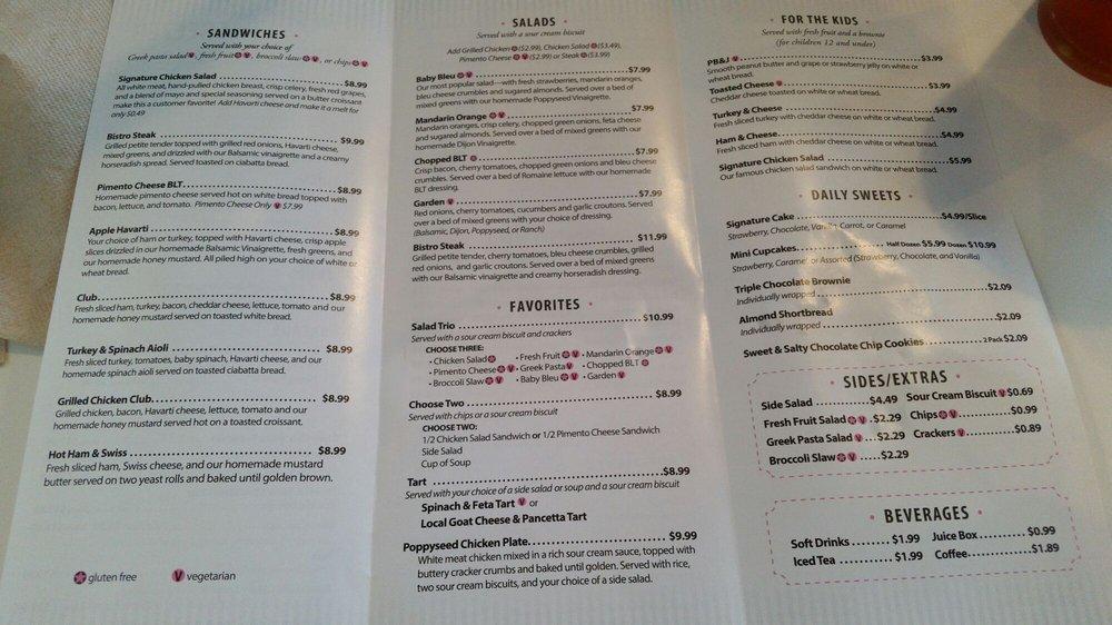 Menu at Ashley Mac's Kitchen cafe, Hoover, Chace Cir #100