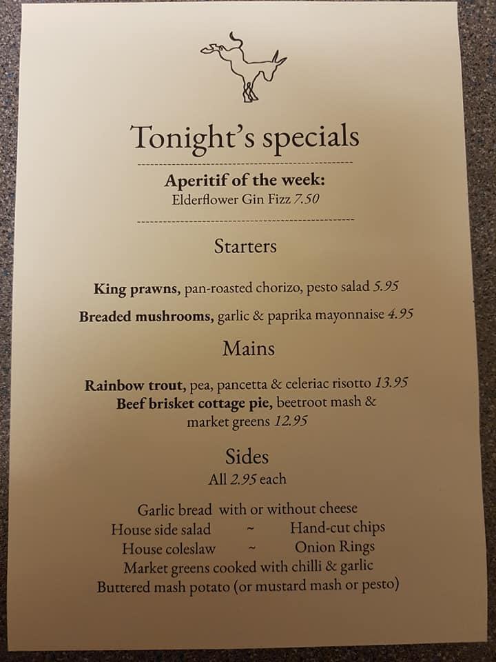 Menu at The Kicking Donkey pub & bar, Ormskirk