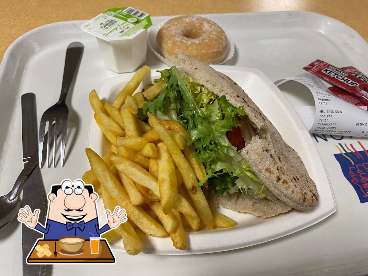 Resto U' Montmuzard - Crous Bourgogne-Franche-Comté, Dijon - Menu du ...