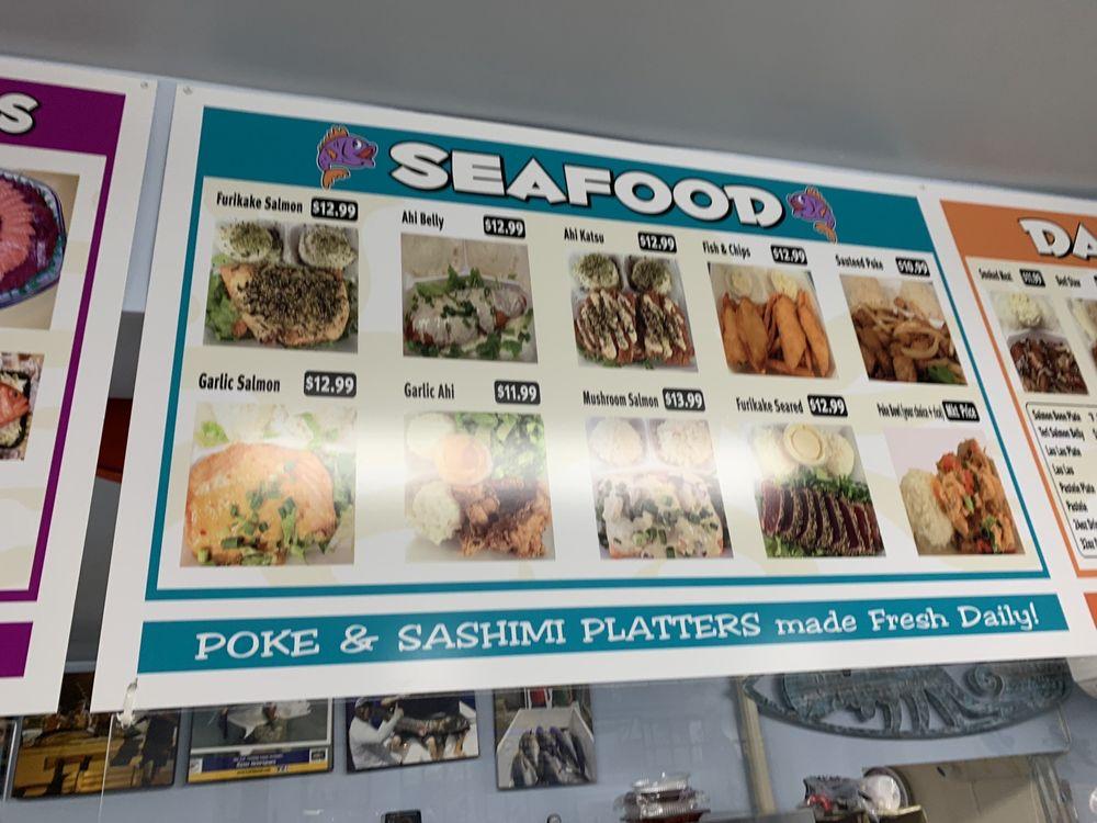 Menu at Fresh Catch Pearl City restaurant, Pearl City