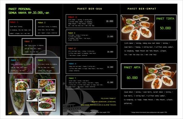 Menu at PHINISI RESTO & COFFEE restaurant, Caturtunggal