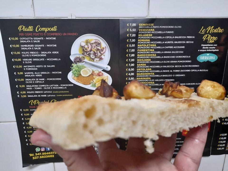 Menu da Il Pizzicotto Pizzeria Paninoteca Tempio, Tempio Pausania