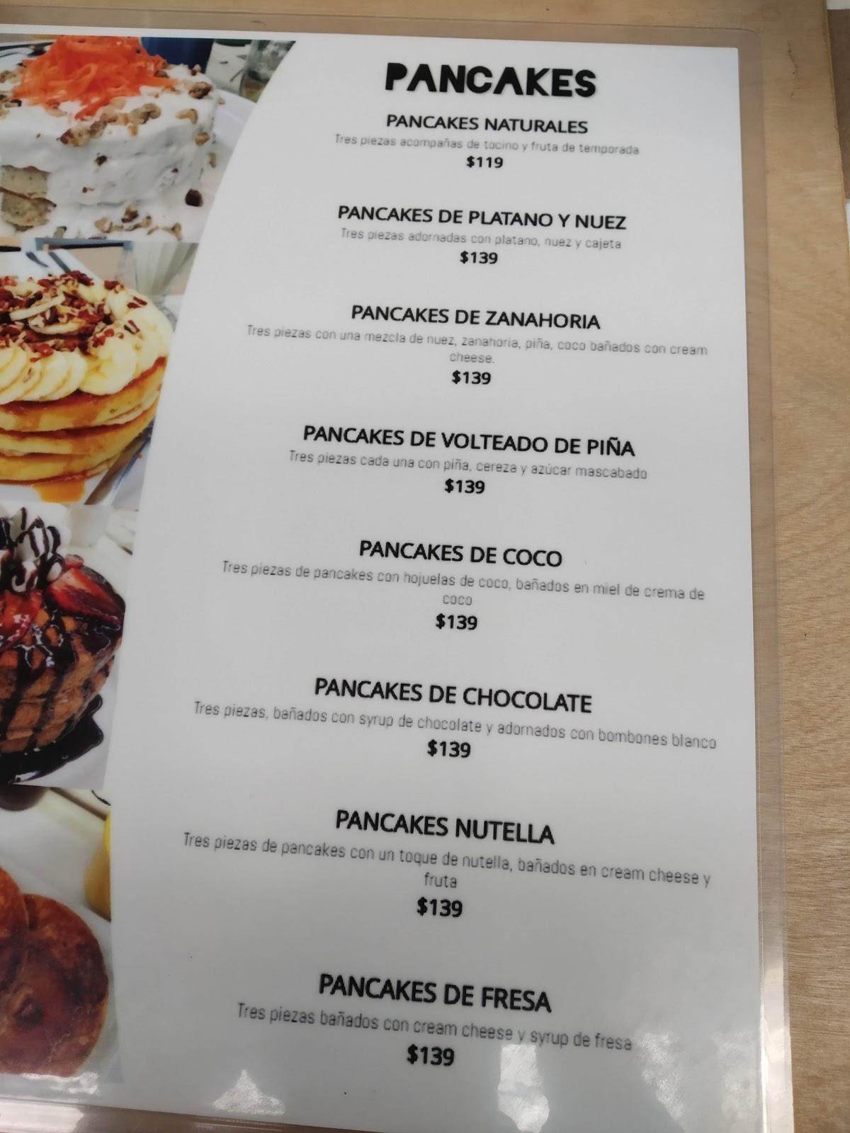 Carta de Segundo Piso Restaurant, Mexicali