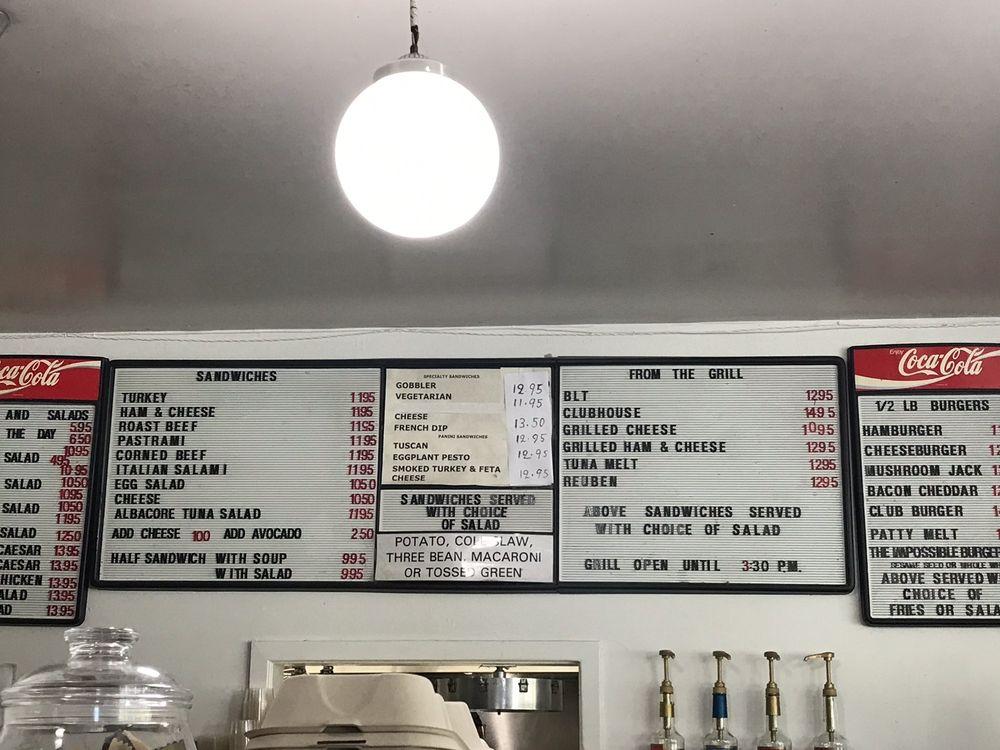 Menu at Redwood Cafe, San Rafael