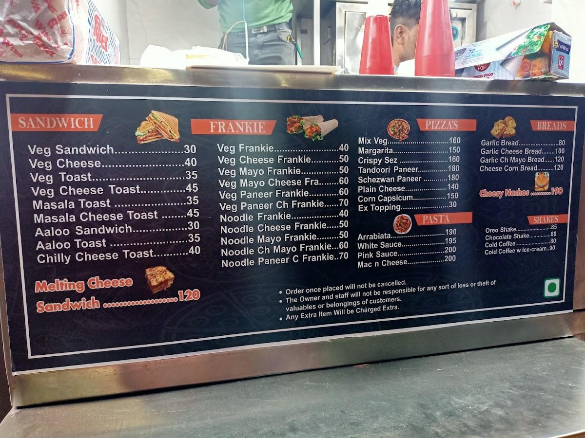 Menu at Cheesy vibes, Thane