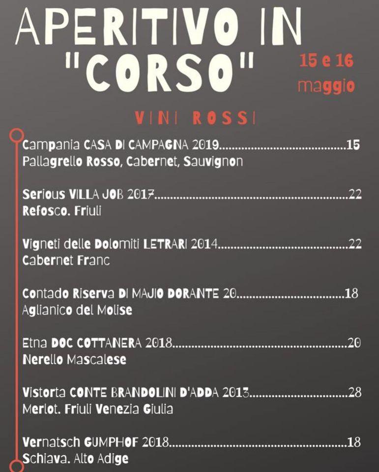 Menu da Cafè Matisse pub & bar, Chiavari