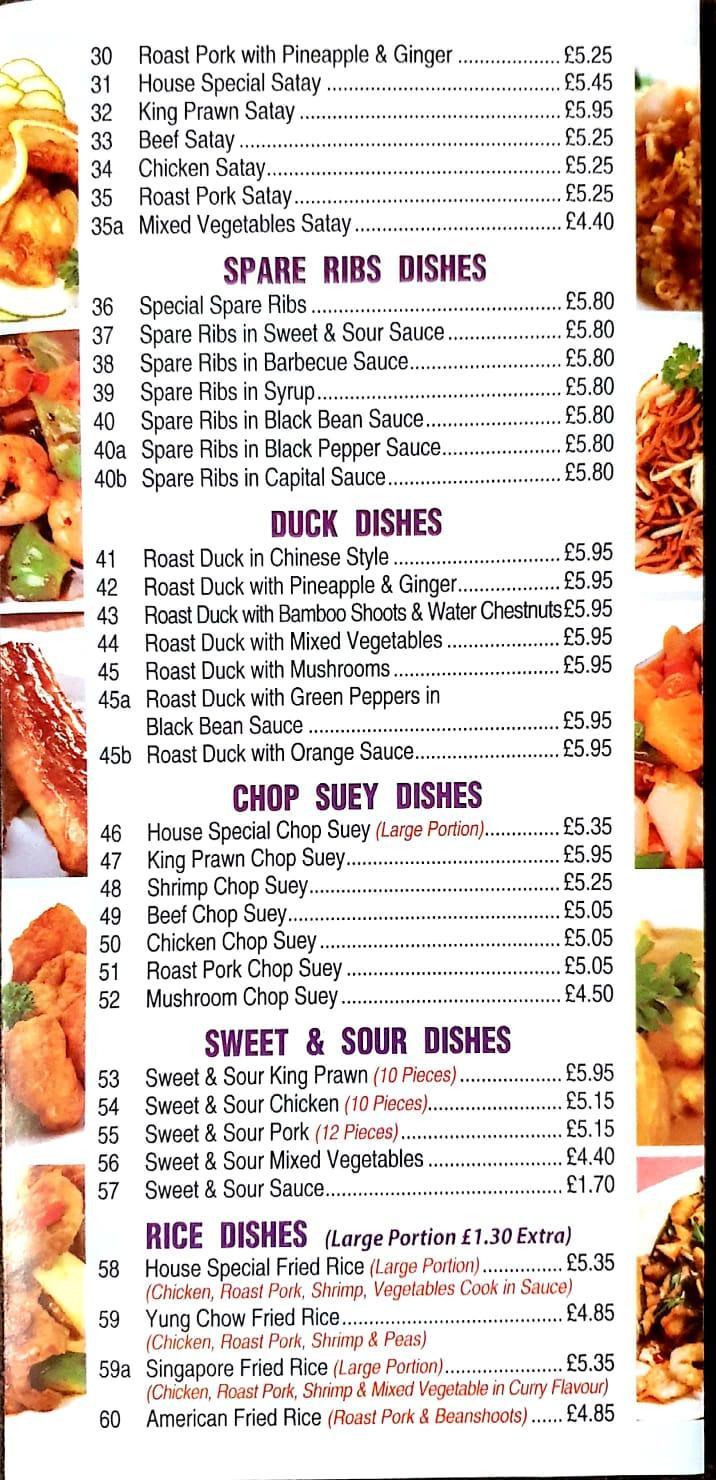 Menu at Gilda Fish Bar, Bristol