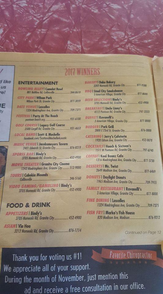 Menu at Marko's Fish restaurant, Madison