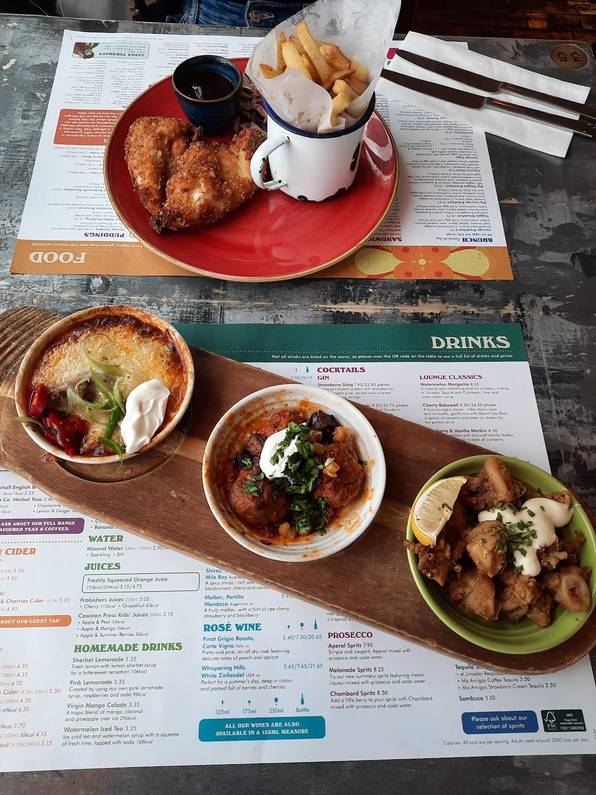 Menu at Maritimo Lounge pub & bar, Southampton