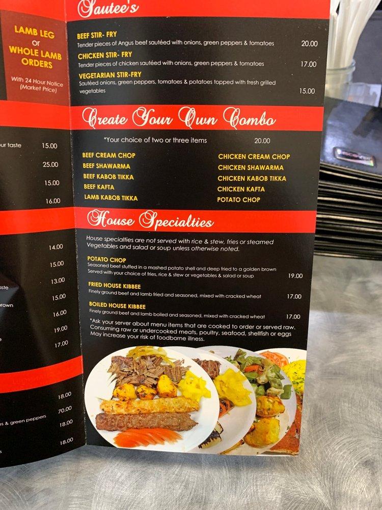 Menu at Majestic Mediterranean Grill restaurant, West Bloomfield Township