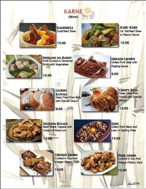 Menu at Manila Grill And Bbq, Pembroke Pines