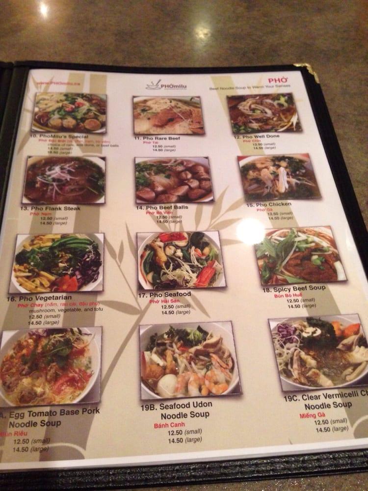 Menu at Milu Fresh Rolls & V-Subs(EAST) restaurant, Regina