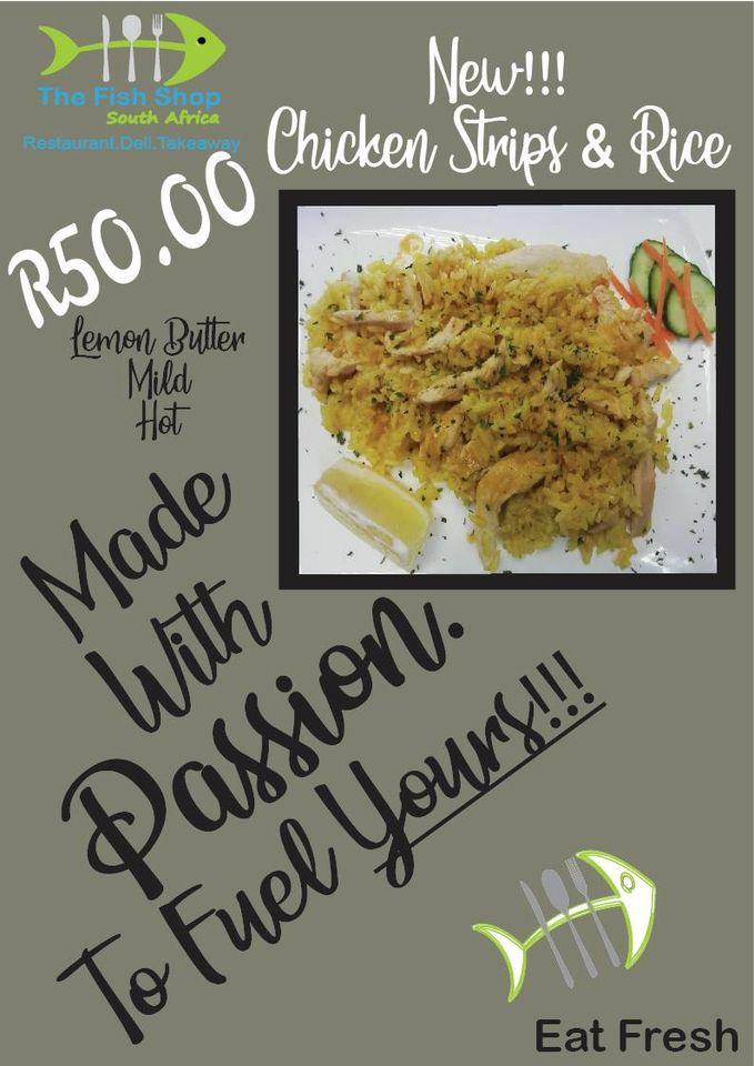 Menu au The Fish Shop - South Africa restaurant, Centurion