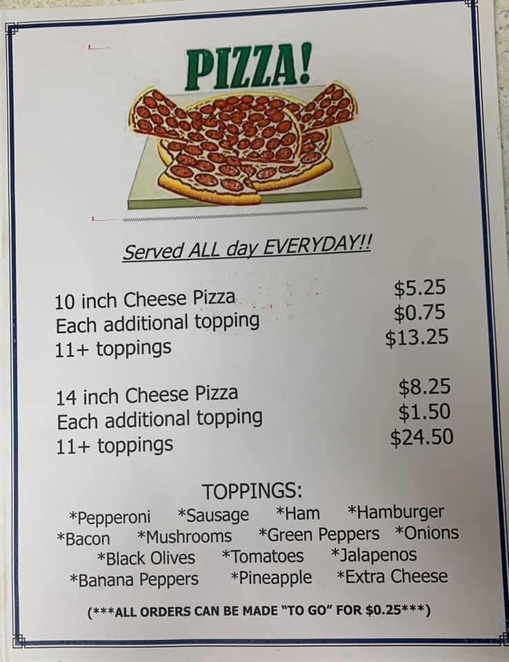 Menu at Shalimar Cheers pub & bar, Shalimar