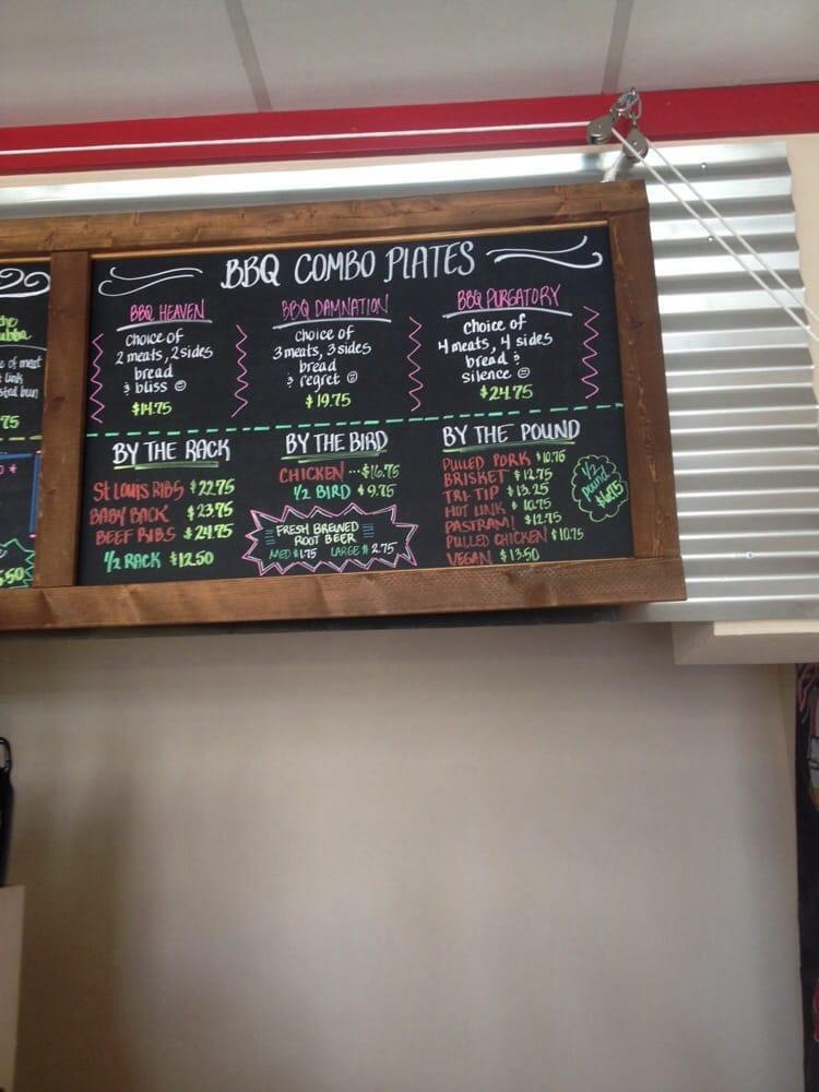 Menu at Brew Hawg BBQ & Root Beer Co., Orange