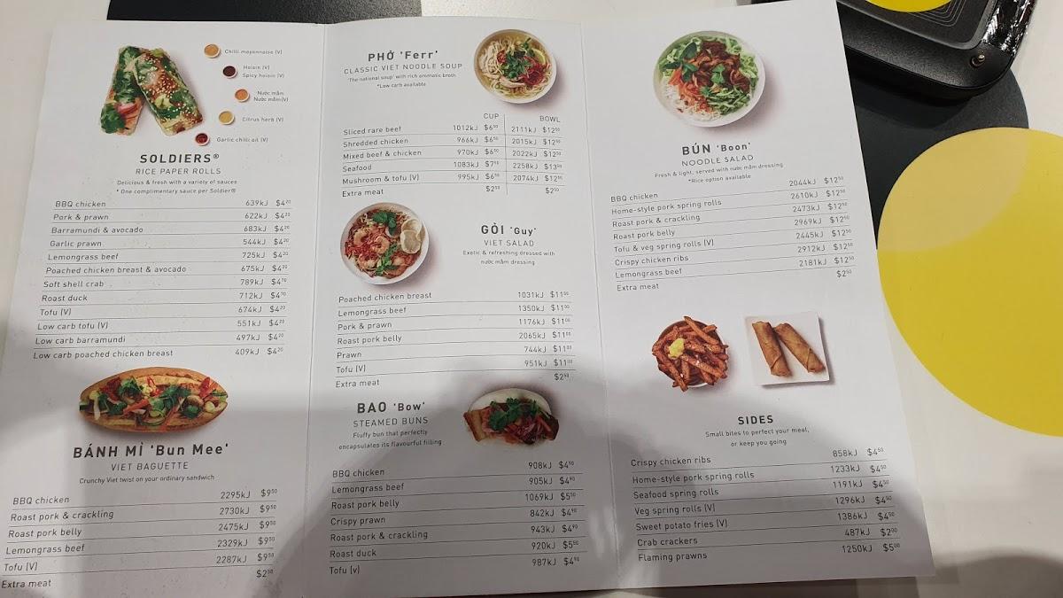 Menu at Little Asia Melbourne Central restaurant, Melbourne, Melbourne ...
