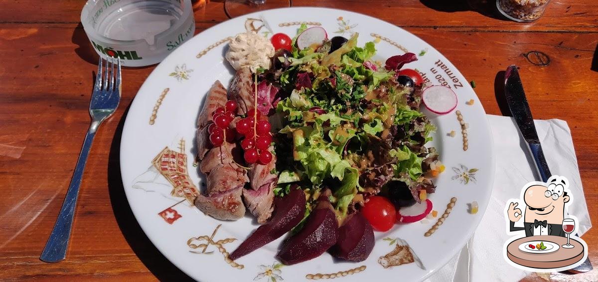 Fluhalp (Mountain Hut & Restaurant), Zermatt, Skigebiet Rothorn ...