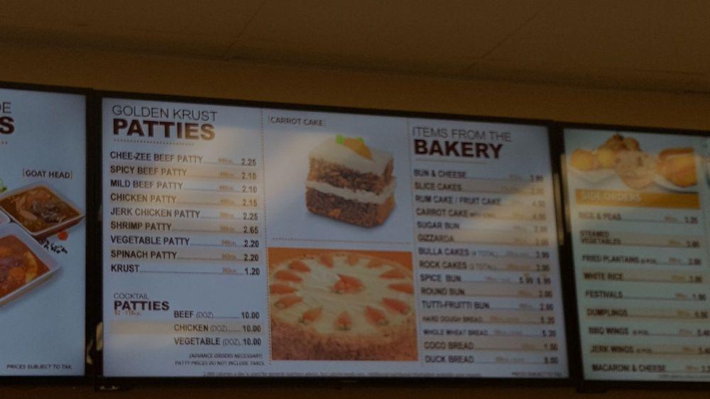 Menu at Golden Krust Caribbean Restaurant, Houston, Westheimer Rd