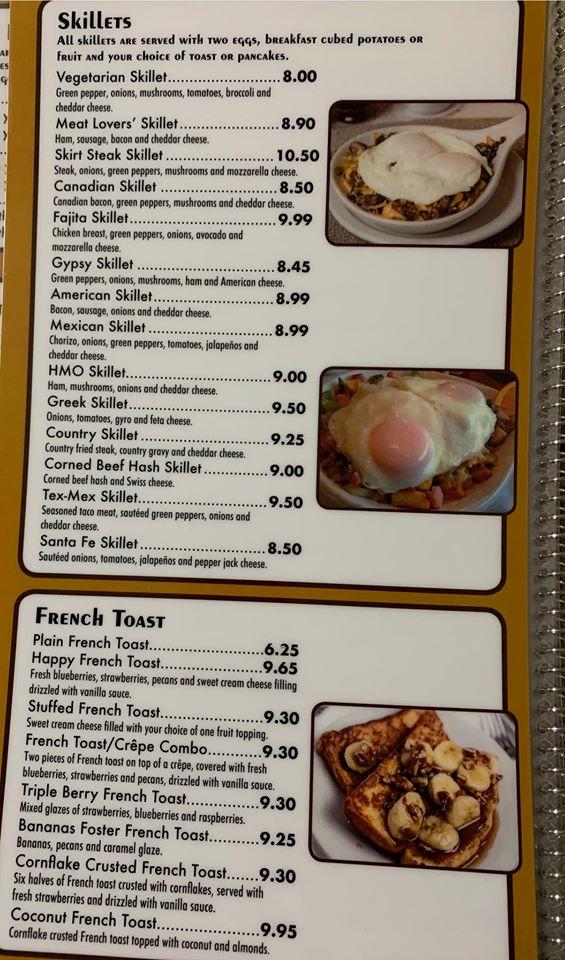 Menu at My Happy Cafe, Diamond