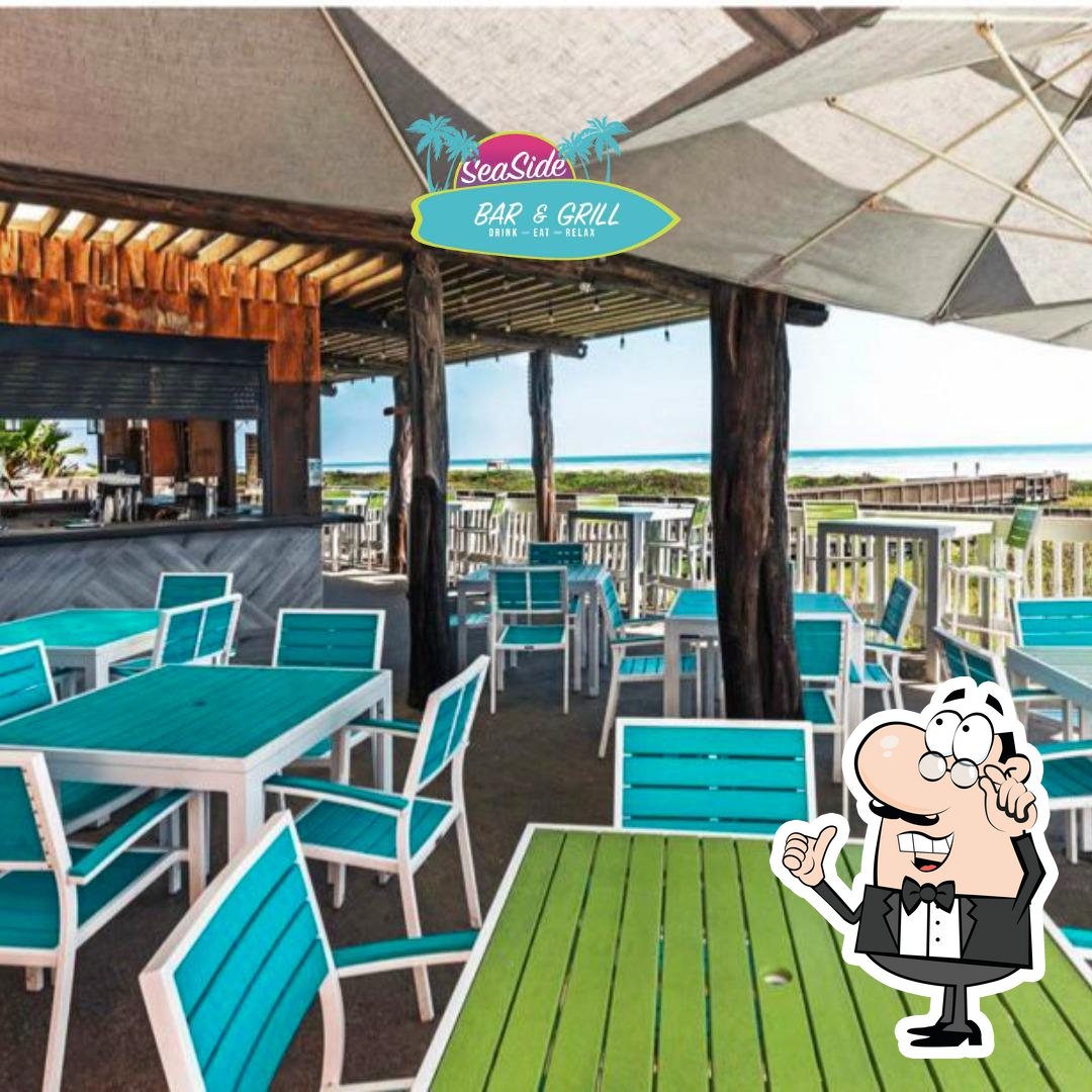 Seaside Bar & Grill- on the beach in South Padre Island - Restaurant ...