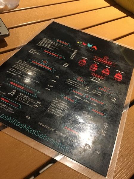 Menu at Las Aliadas Suc. Cumbres restaurant, Monterrey, Av Paseo de los ...