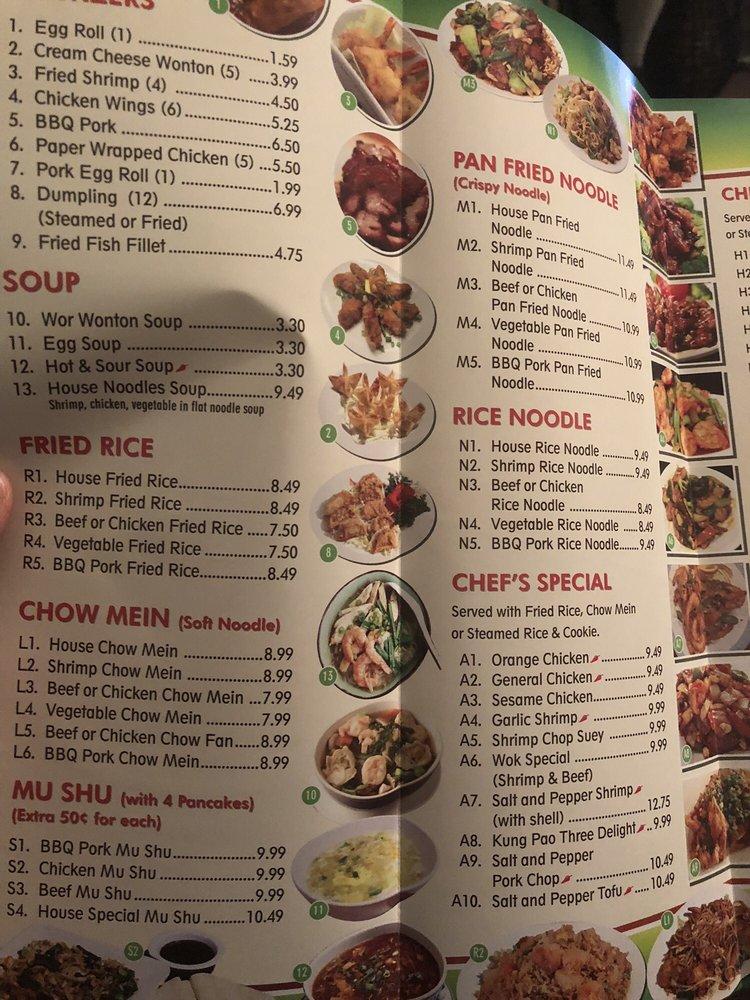 Menu at Best Wok restaurant, Calimesa