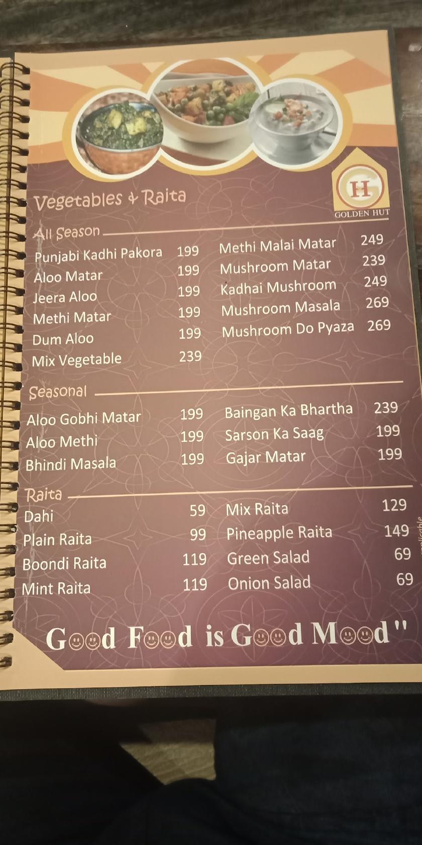 Menu at Dhaba In Sonipat Golden Hut, Sonipat