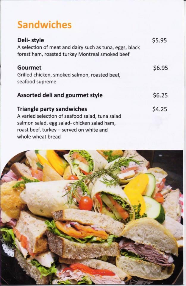 Menu at Daily Fresh Grill & Café, Markham, 14th Ave