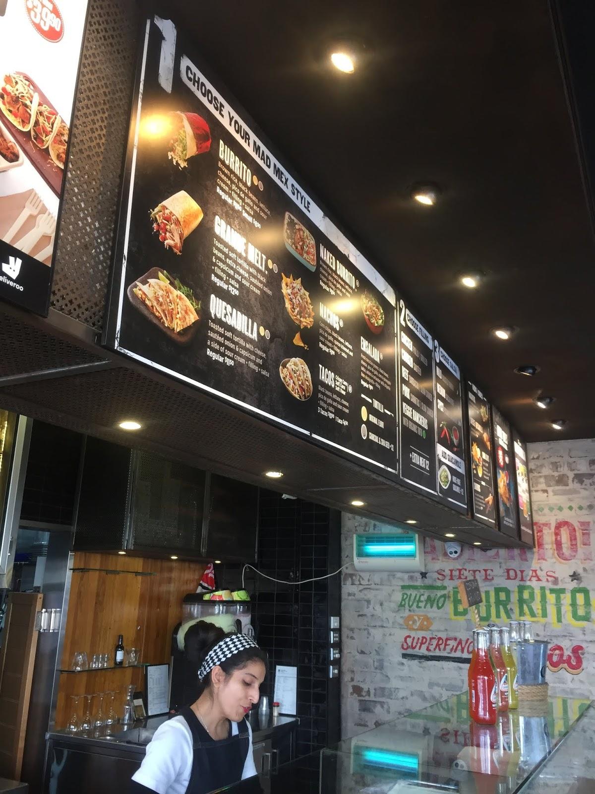 Menu at Mad Mex Parramatta restaurant, Parramatta, 285 Church St