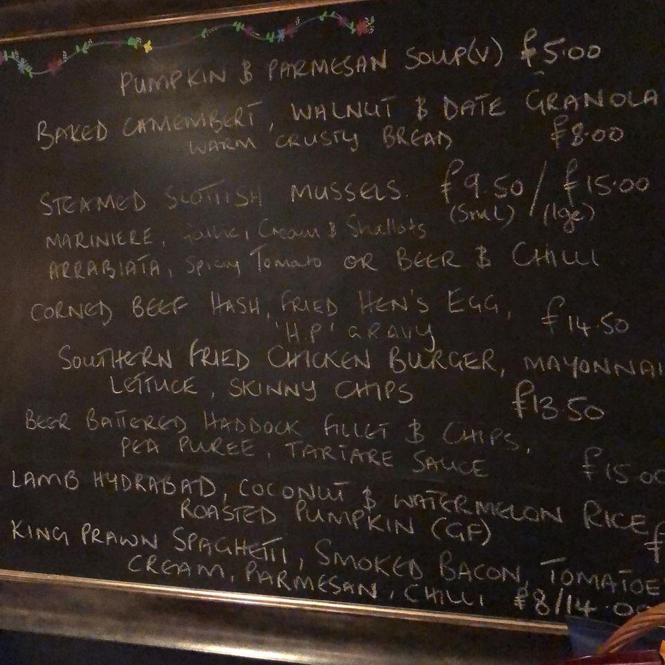 Menu at The Dukes Head pub & bar, Hatfield Heath