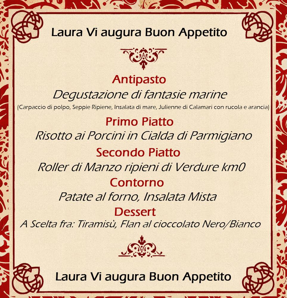 Menu da Ristorante La Scaletta, Pisa