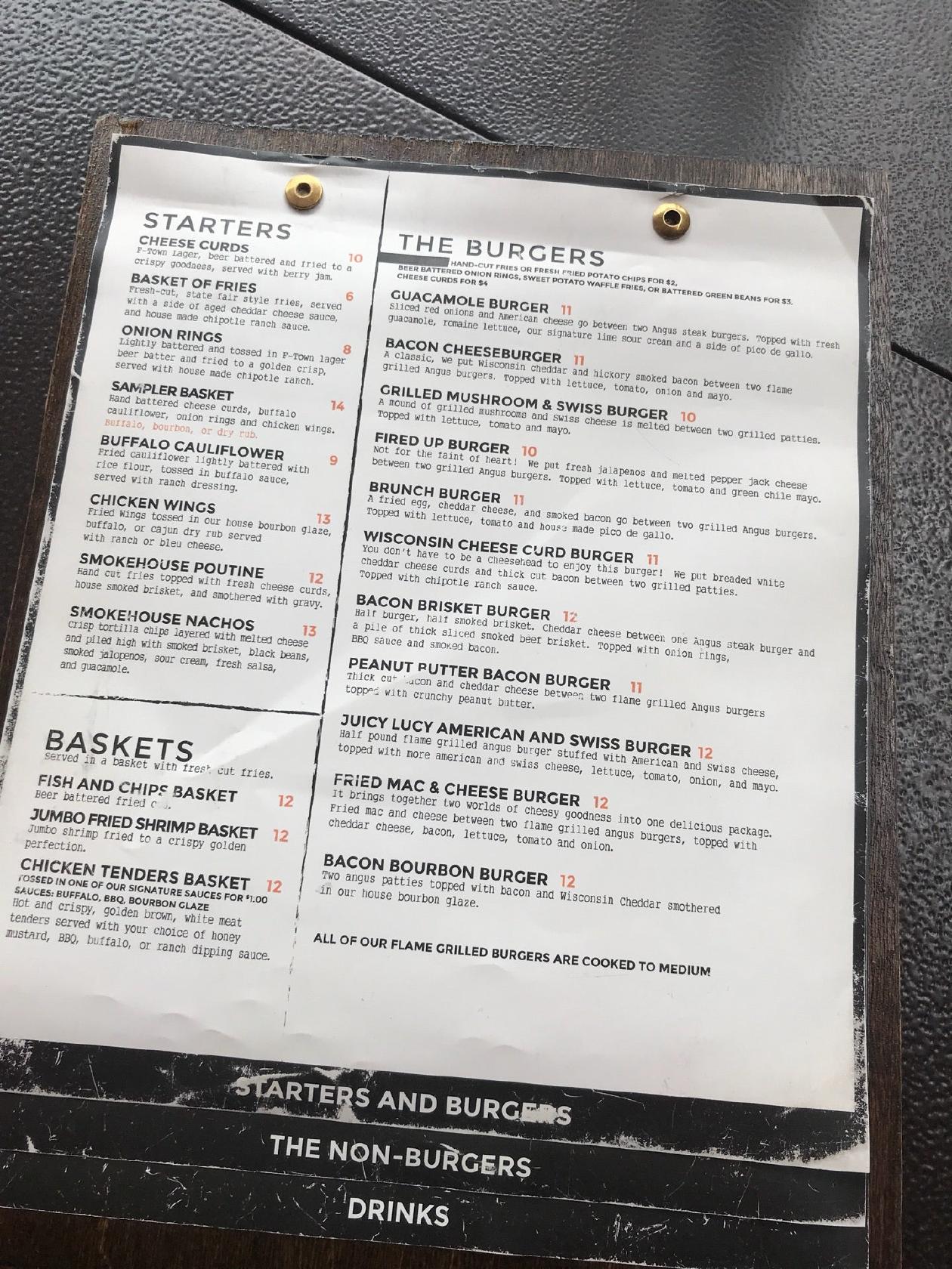 Menu at Volstead House - Whiskey Bar & Speakeasy Eagan, Eagan