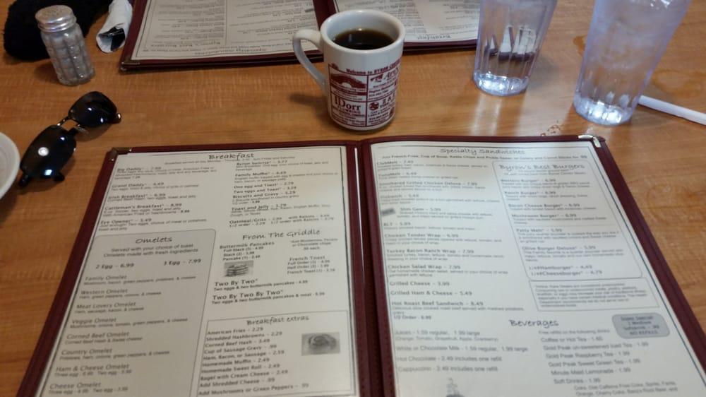 Menu at Byron Family Restaurant, Byron Center