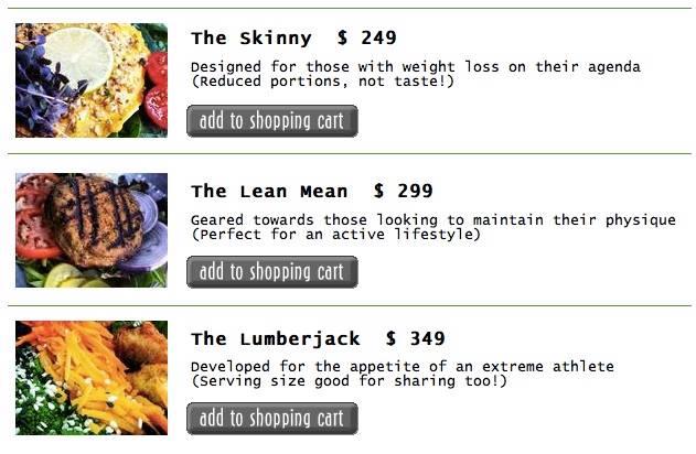Menu at The Primal Diet Plan, Miami
