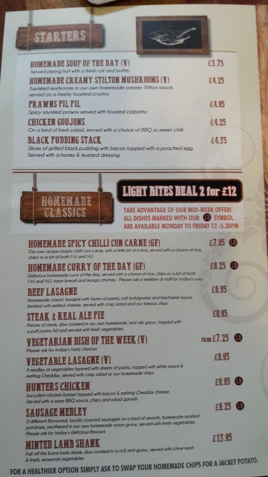 Menu at The Drovers Arms - Mold - Smokehouse pub & bar, Mold
