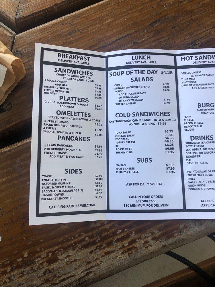 Menu at Deli-Licious Cucina & Cafe, Palm Beach Gardens