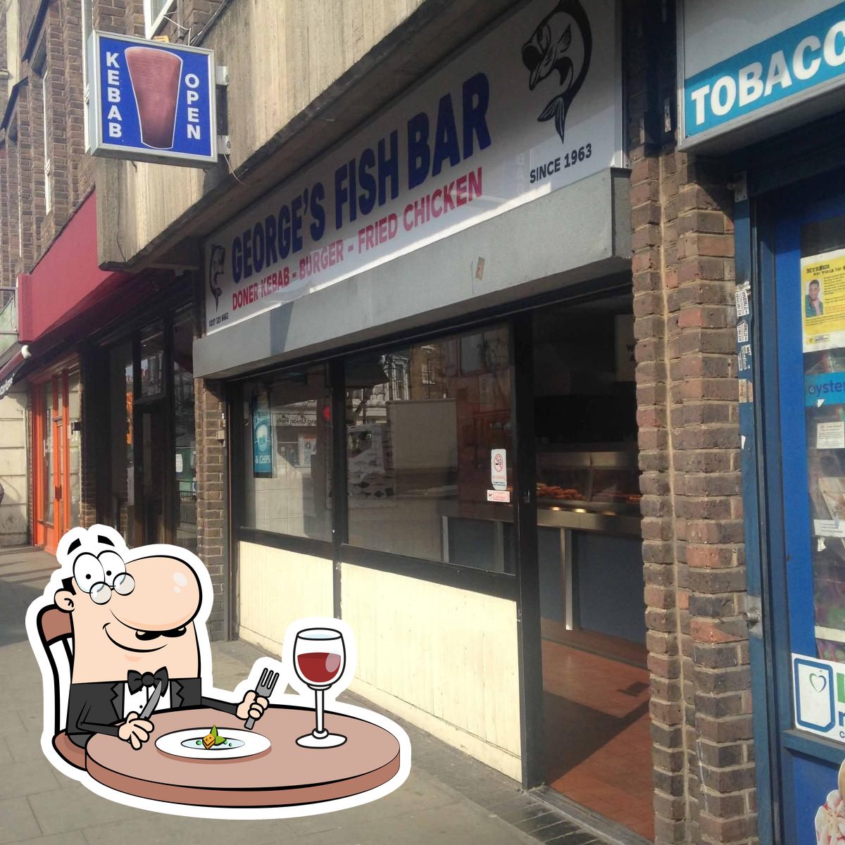 George's Fish Bar, 201 Shirland Rd in London - Restaurant menu and reviews