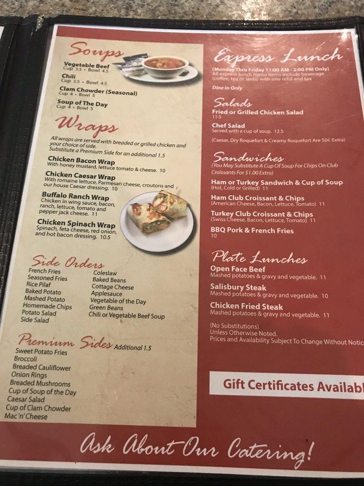 Menu at Geno's 140 pub & bar, Bethalto