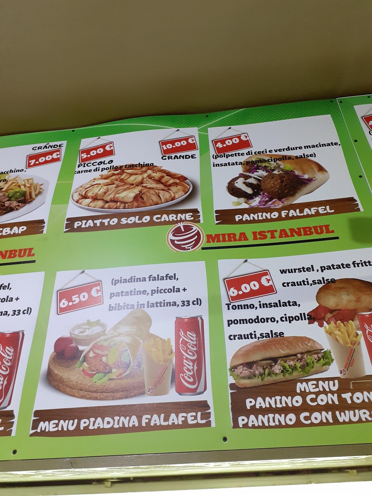 Menu at Turkish Istanbul Mira Kebab di Ibrahim Koptur restaurant, Santa ...