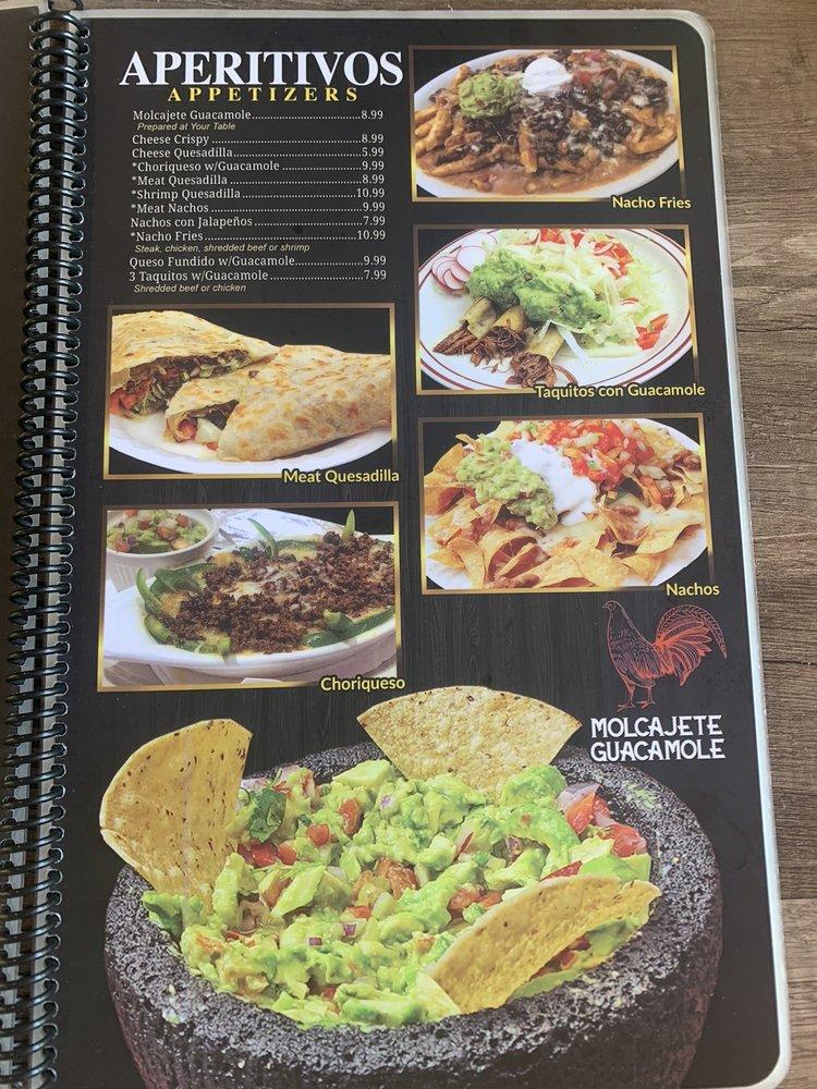Menu at Taco Giro Restaurant Mexican & Seafood, Vail, E Colossal Cave Rd