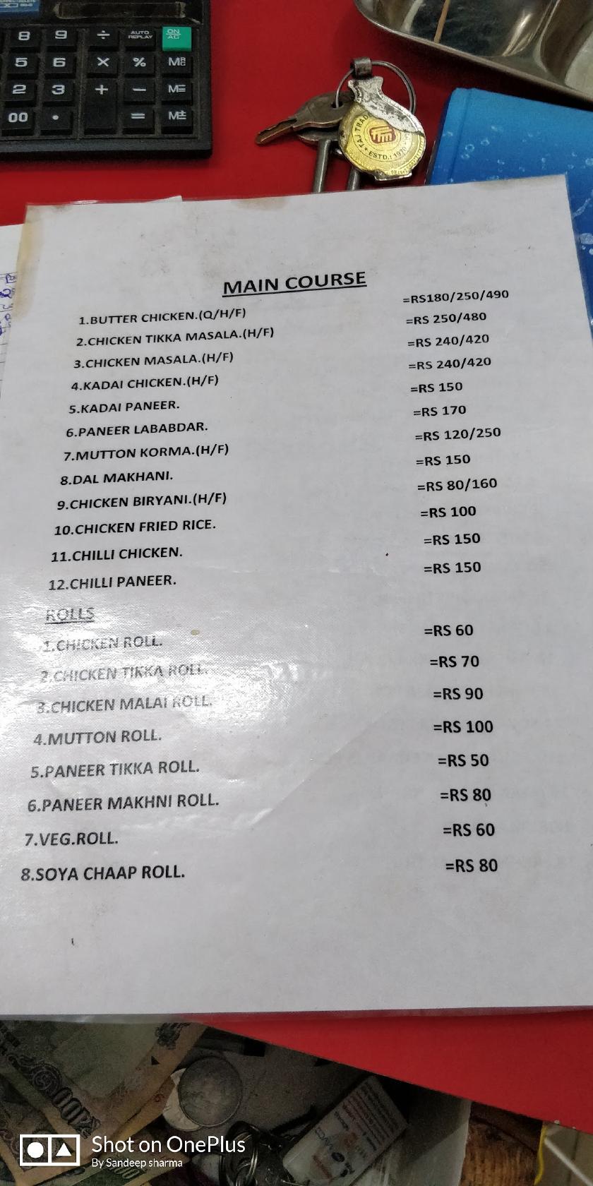 Menu at TWISTERS VEG/NON-VEG FOOD, Agra