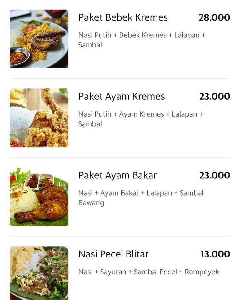 Menu at Kulihal Cafe & Resto, West Jakarta