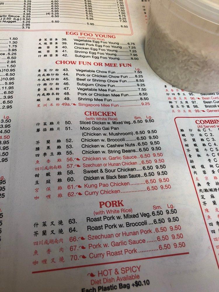 Menu at Kitchen No.1 restaurant, Bridgeport